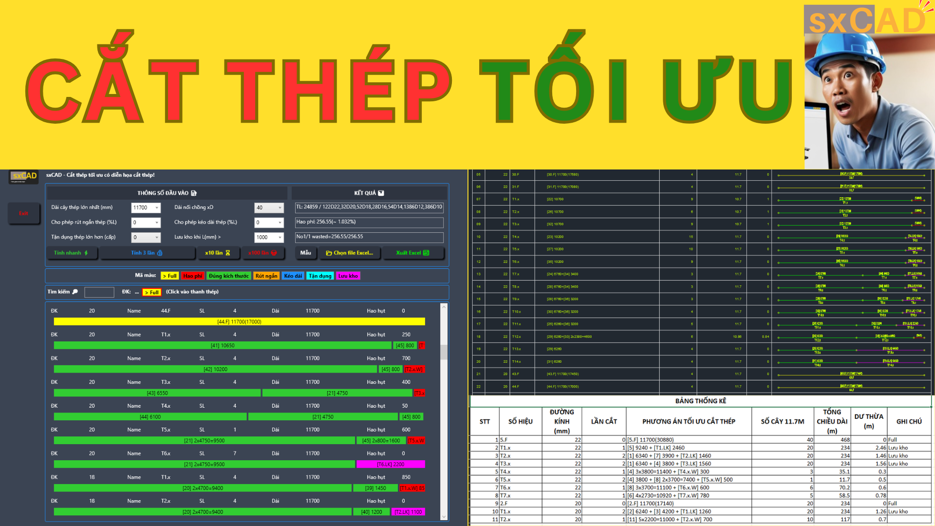 sxCAD Vẽ nhanh Shop & khối lượng tự động